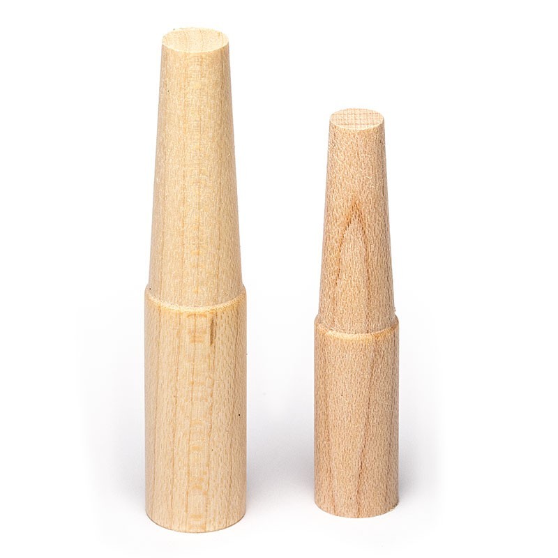 Cartridge forming dowel for percussion revolvers